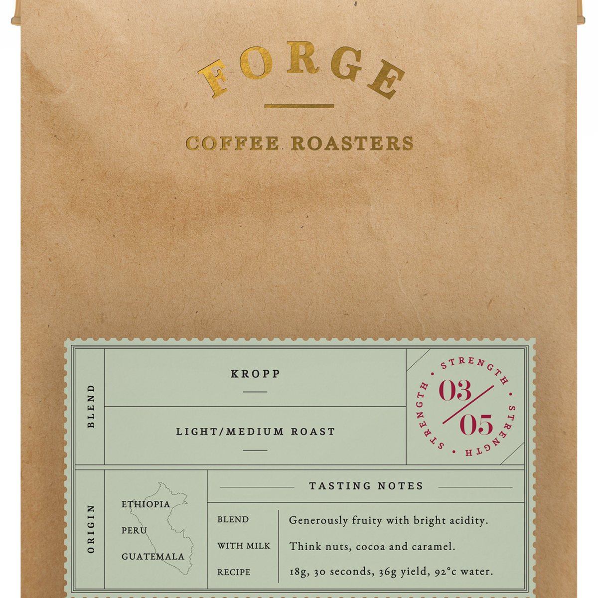 Forge Coffee Roasters Kropp – Forge Bakehouse
